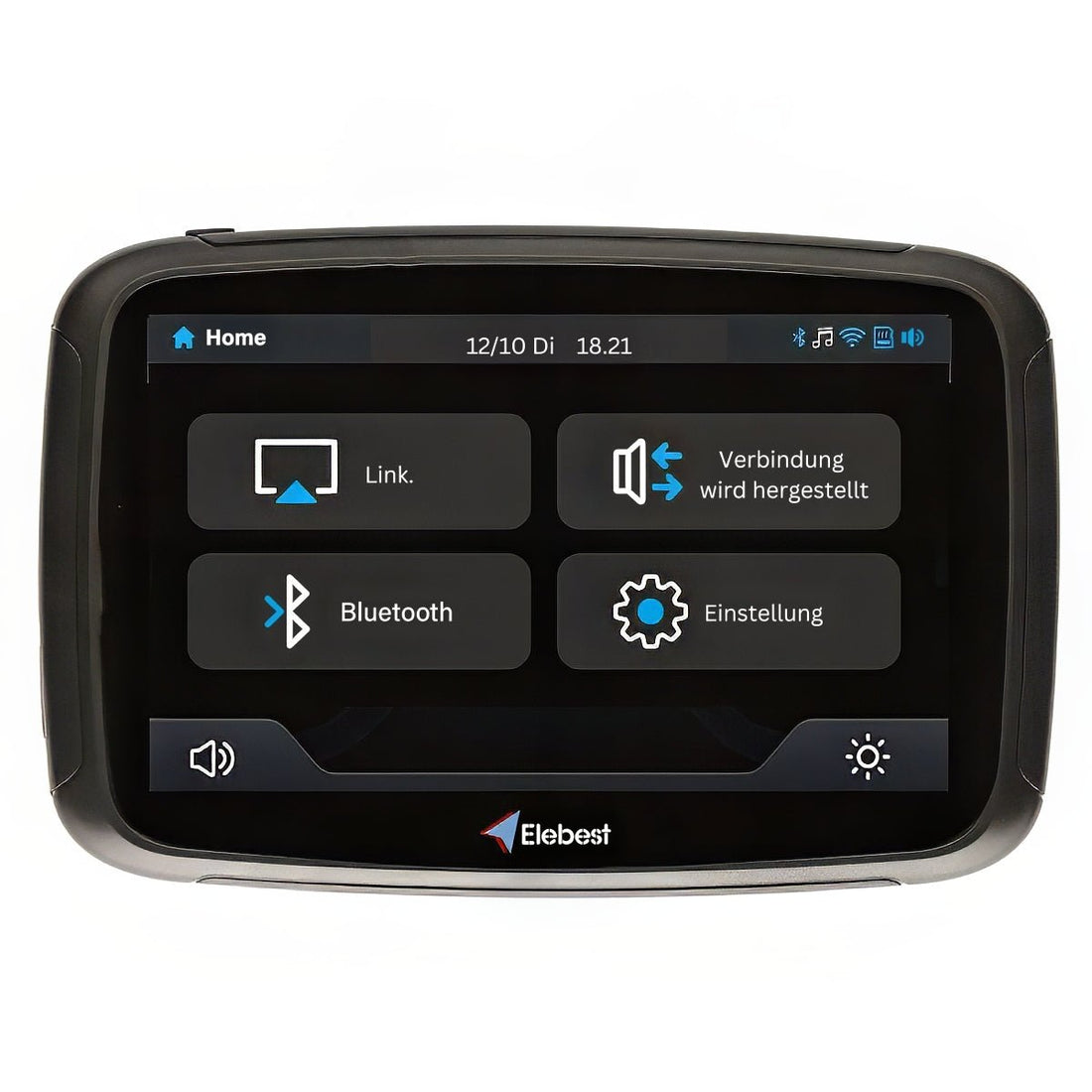 Elebest Motorrad Navigationsgeräte sorgt für sicheres Fahren