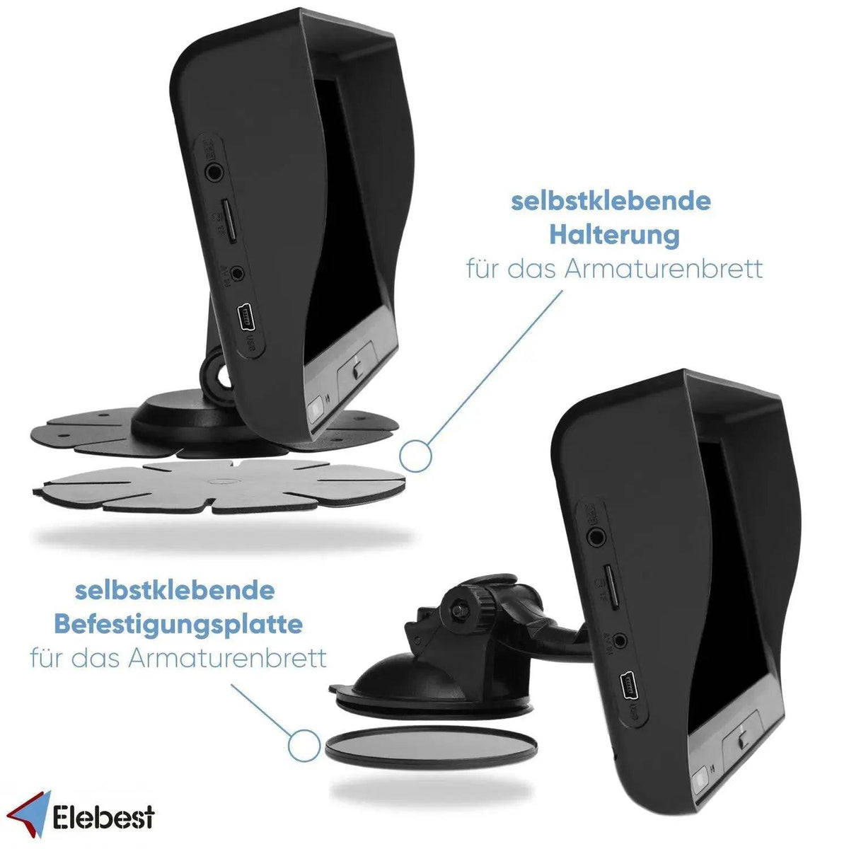 Elebest Elebest 90KT Navigationssystem 9Zoll TMC Elebest Navi NAVI mit TMC funktion