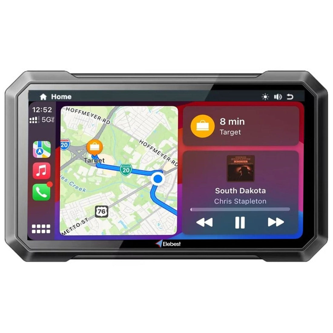 Start C750 Motorrad-Navi 7 Zoll | Wireless CarPlay für Motorrad ...